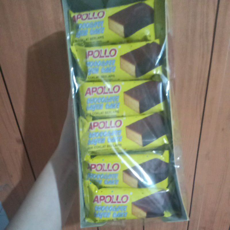 Jual APOLLO ORI MALAYSIA JOHOR MAKANAN CEMILAN KUE COKLAT biskuit bolu ...