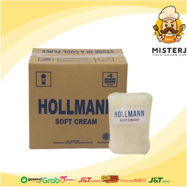 Jual Hollman Soft Cream | 250 Gram | 500 Gram | 1 Kg | Kemasan Repack ...