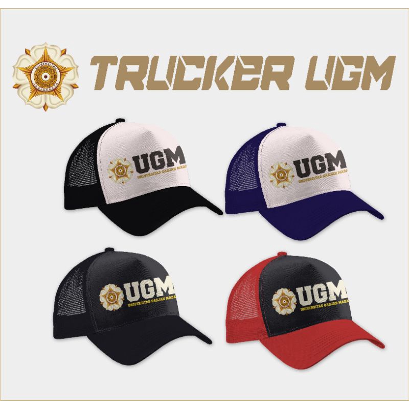 Jual Topi UGM TRUCKER JARING Universitas Gadjah Mada Merchandise ...