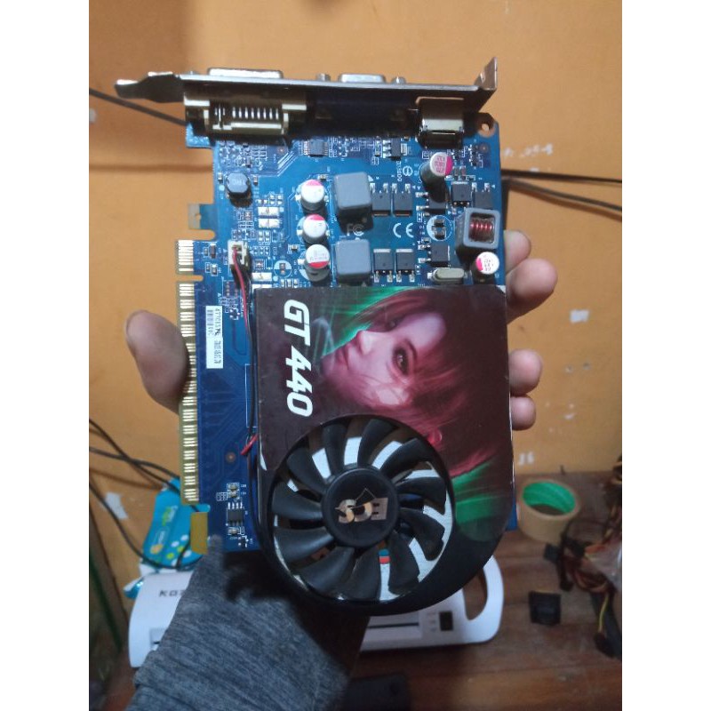 Jual vga gt 440 512mb ddr5 128bit test GTA 5 high 40fps resolusi HD ...
