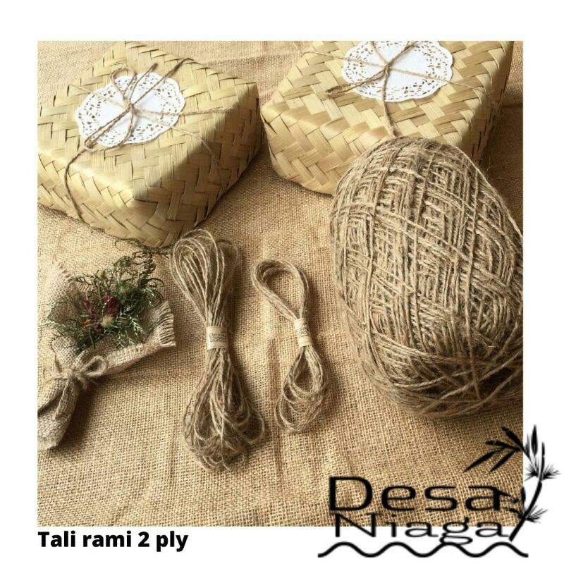 Jual Tali Rami / jerami 2 ply | Shopee Indonesia