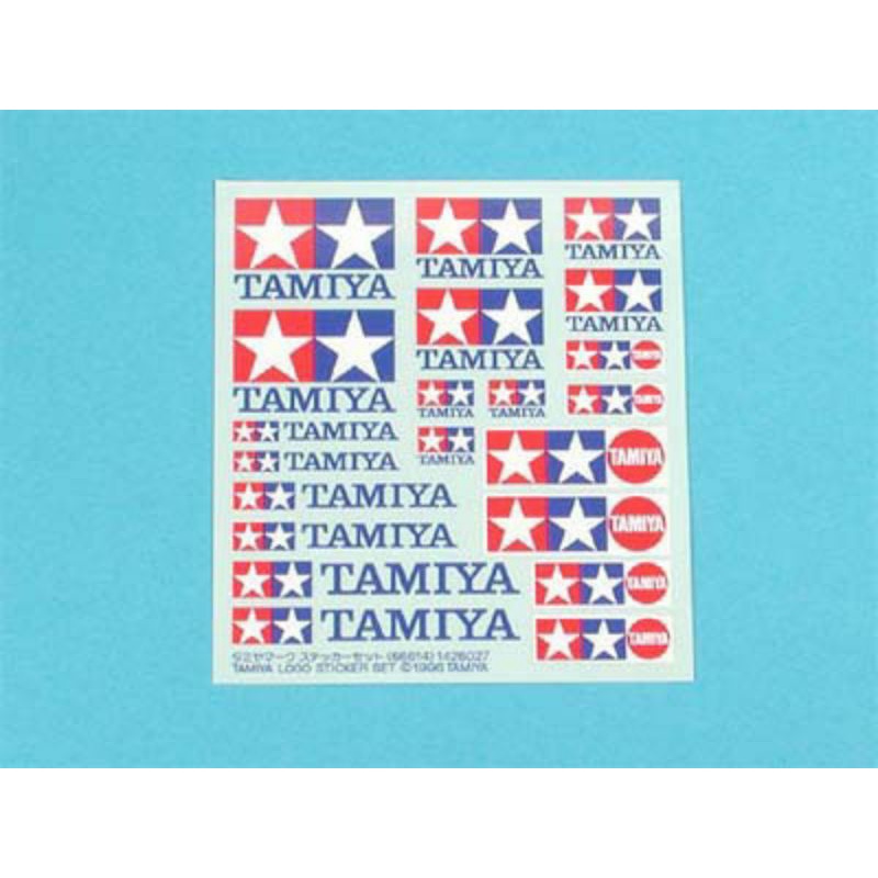 Jual 66614 Tamiya original goods Tamiya mark sticker set | Shopee Indonesia