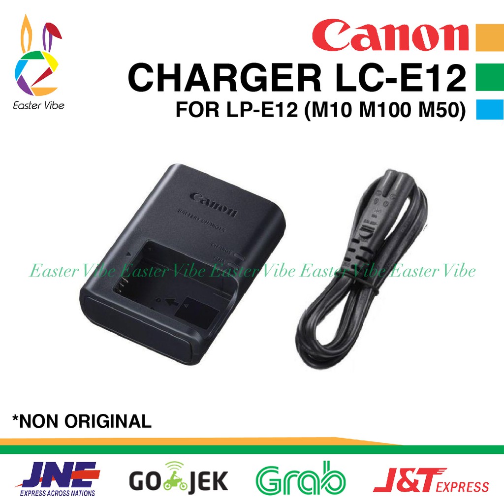 Jual CANON CHARGER LC-E12 FOR LP-E12 BATTERY BATERAI M10 M100 M50 | Shopee Indonesia