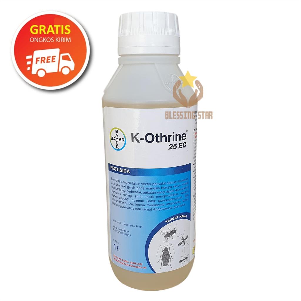 Jual K Othrine 25EC Obat Fogging basmi nyamuk kecoa semut k othrine 25 ...