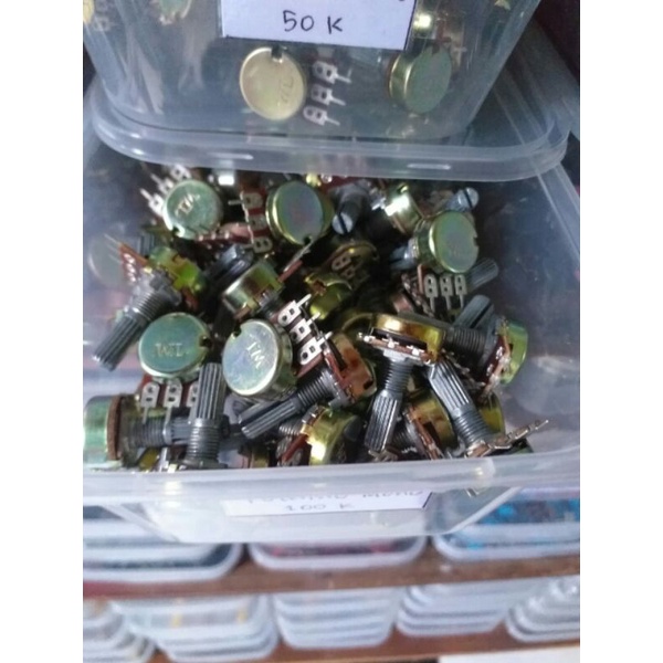 Jual Potensio Mono 100K Potensio 100 K 10pcs | Shopee Indonesia