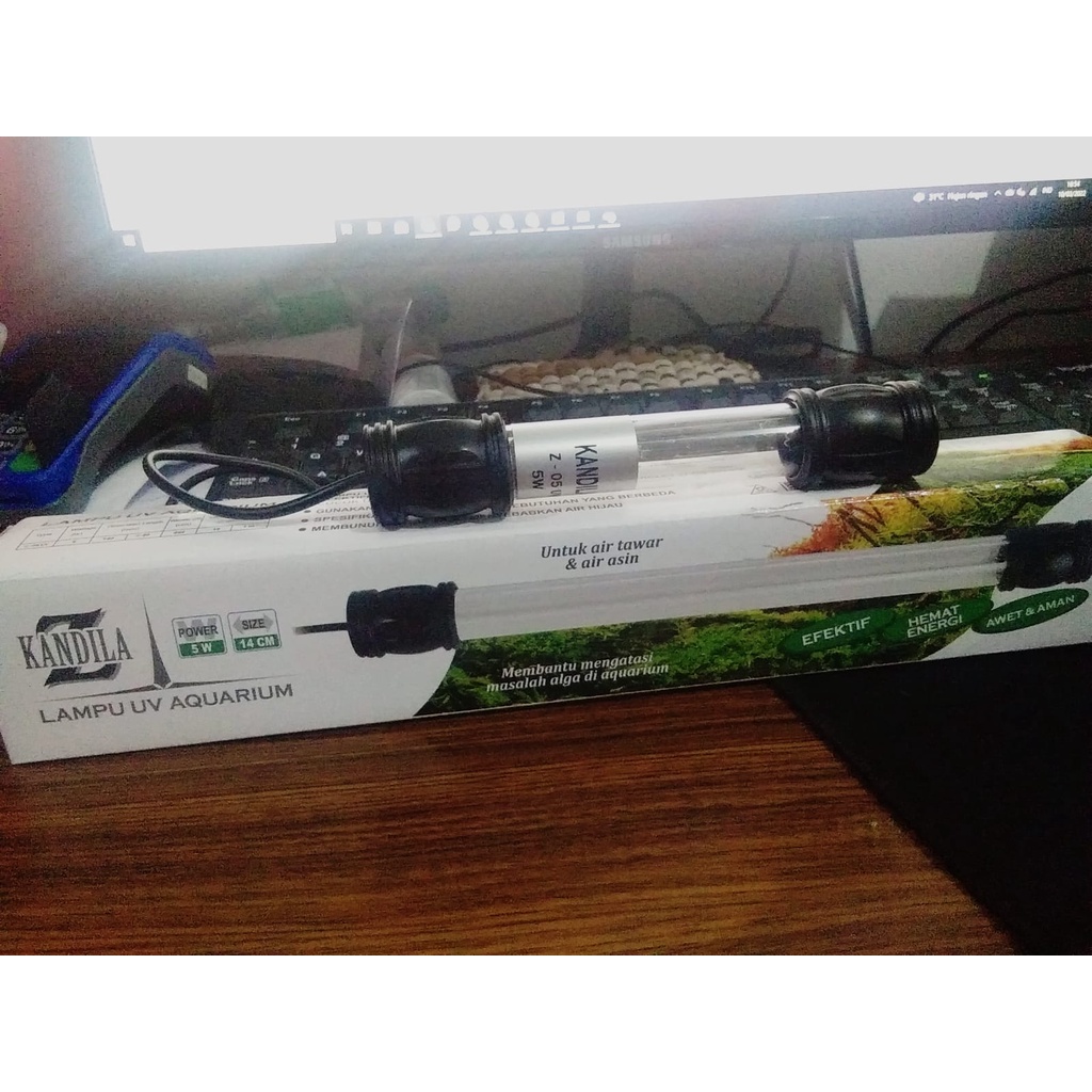 Jual LAMPU UV KANDILA 05 WATT UV KD-05/UV 09 WATT kD-09/UV 13 WATT KD-13 LAMPU UV AQUARIUM ...