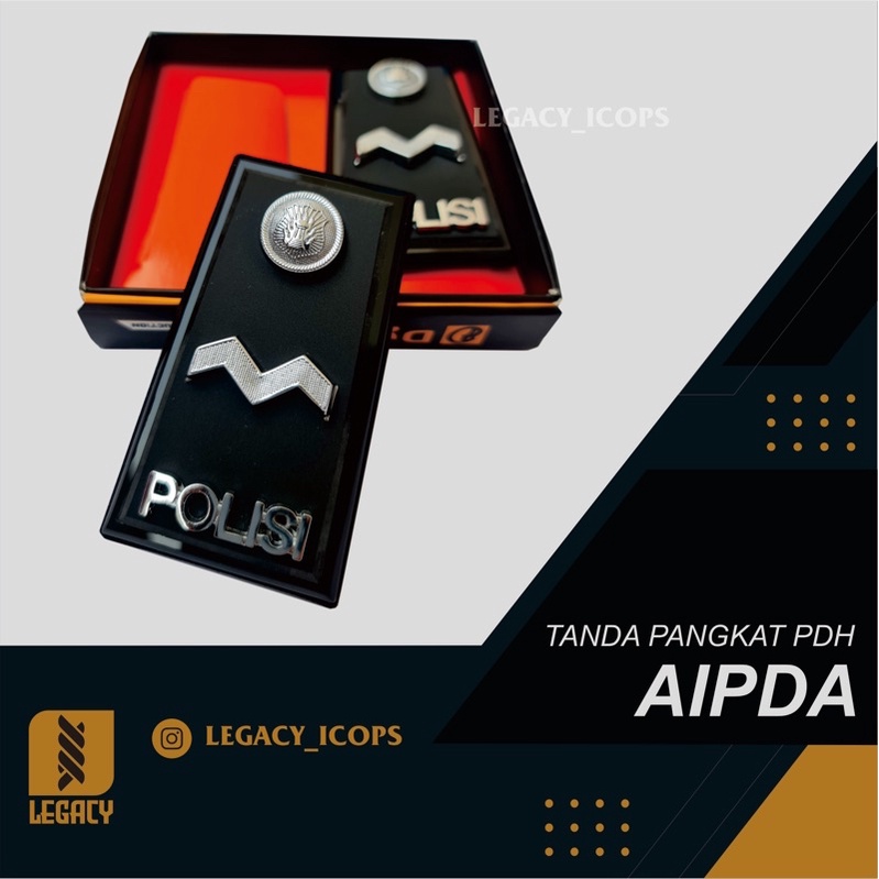Jual TANDA PANGKAT PDH AIPDA-AIPTU | Shopee Indonesia