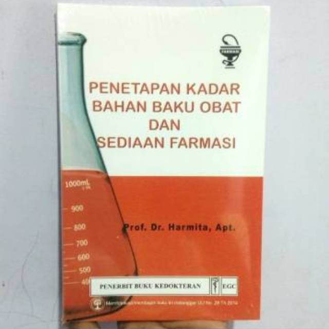 Jual Penetapan Kadar Bahan Baku Obat dan Sediaan Farmasi ORIGINAL Harmita | Shopee Indonesia