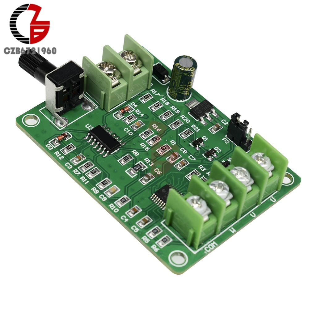 Jual PREORDER 5V 12V Voltage Regulator Brushless DC Motor Speed ...