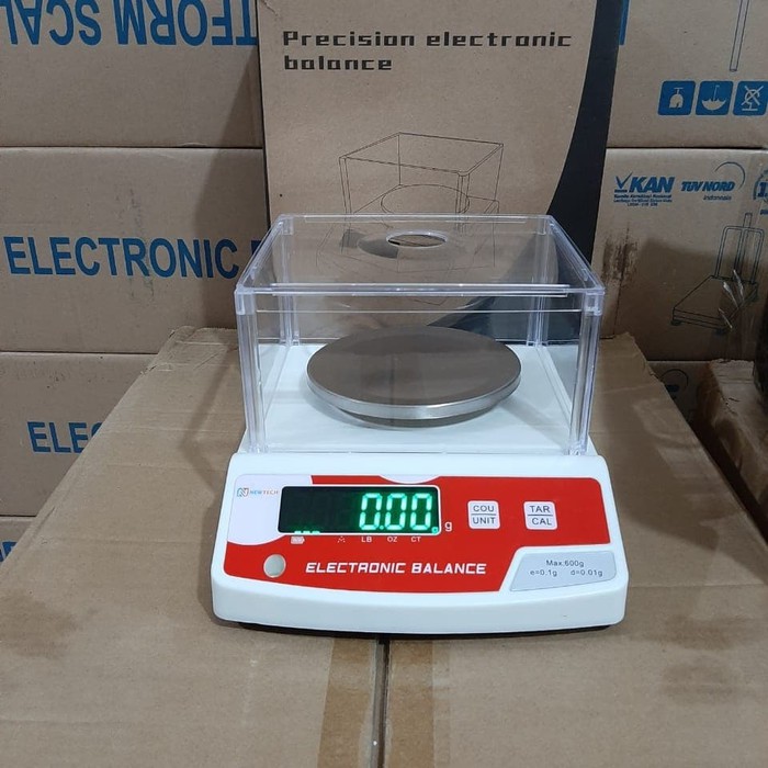 Jual TIMBANGAN EMAS LAB 600 GRAM x 0,01gram TIMBANGAN ANALITIK 600 grm ...
