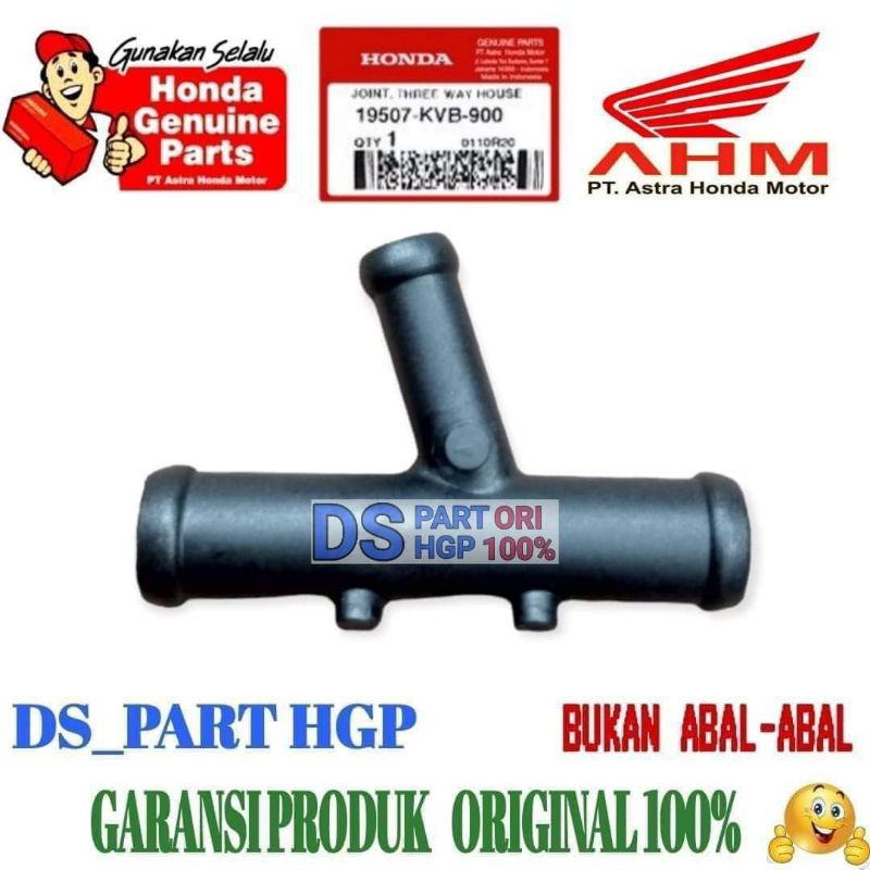 Jual HGP 19507-KVB-900 Joint Three Way House Sambungan Selang Vario 110 ...