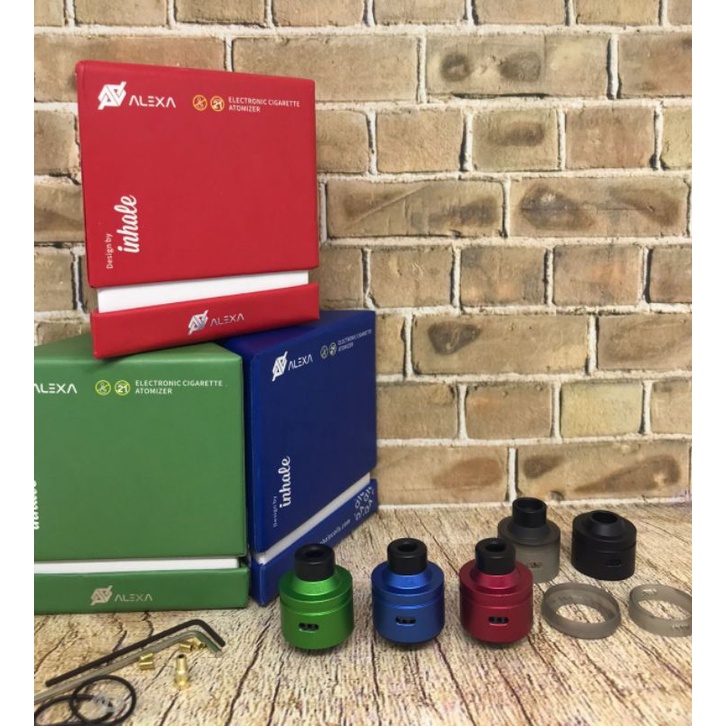 Jual Alexa RGB 22mm RDA FREE Black Cap by Inhale | Shopee Indonesia