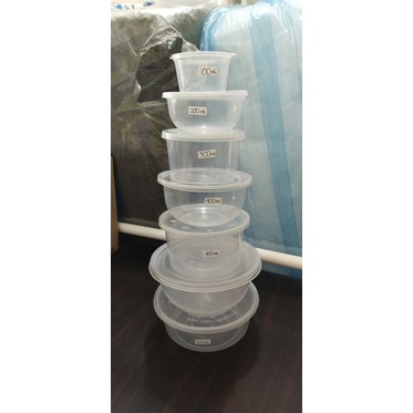 Jual Thinwall Bulat 100ml/200ml/300ml/400ml/450ml/650ml/750ml | Shopee Indonesia