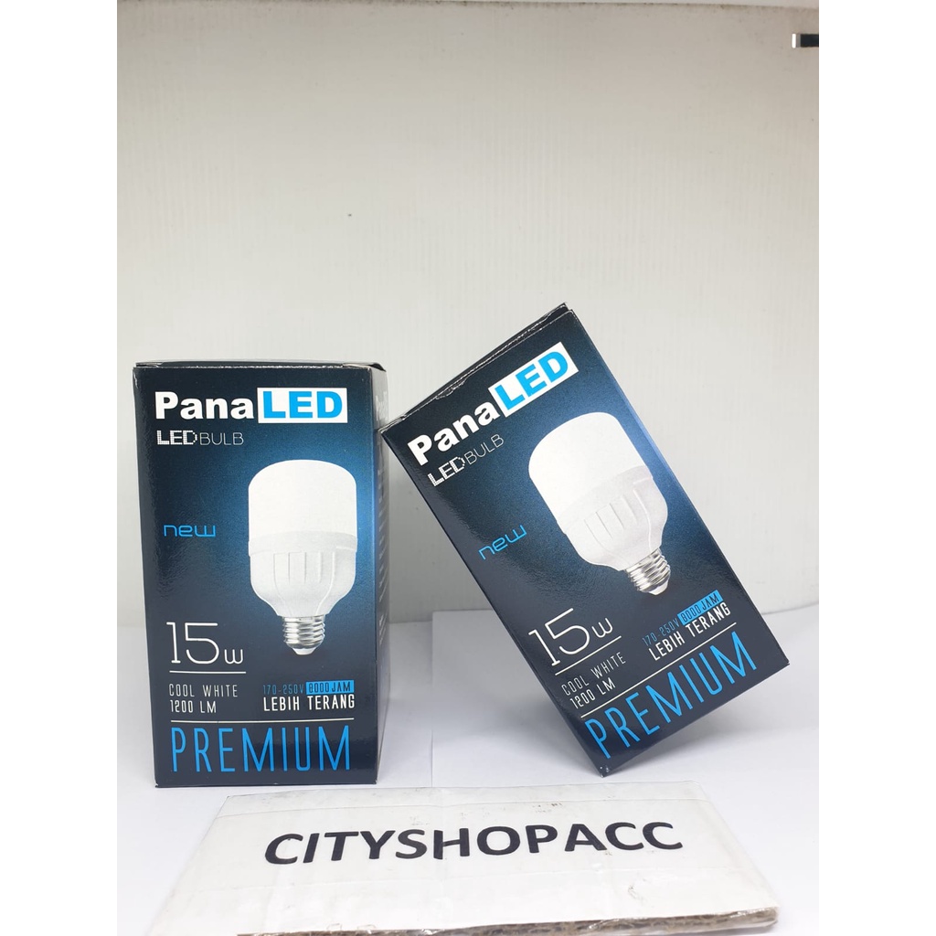 Jual PANALED PREMIUM Lampu LED Capsule Bohlam 15 Watt Cool White | Shopee Indonesia
