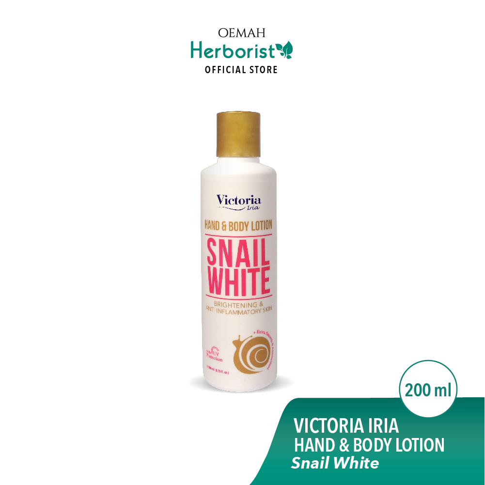 Jual Victoria Iria Sabun Mandi Snail White 200ml | Shopee Indonesia