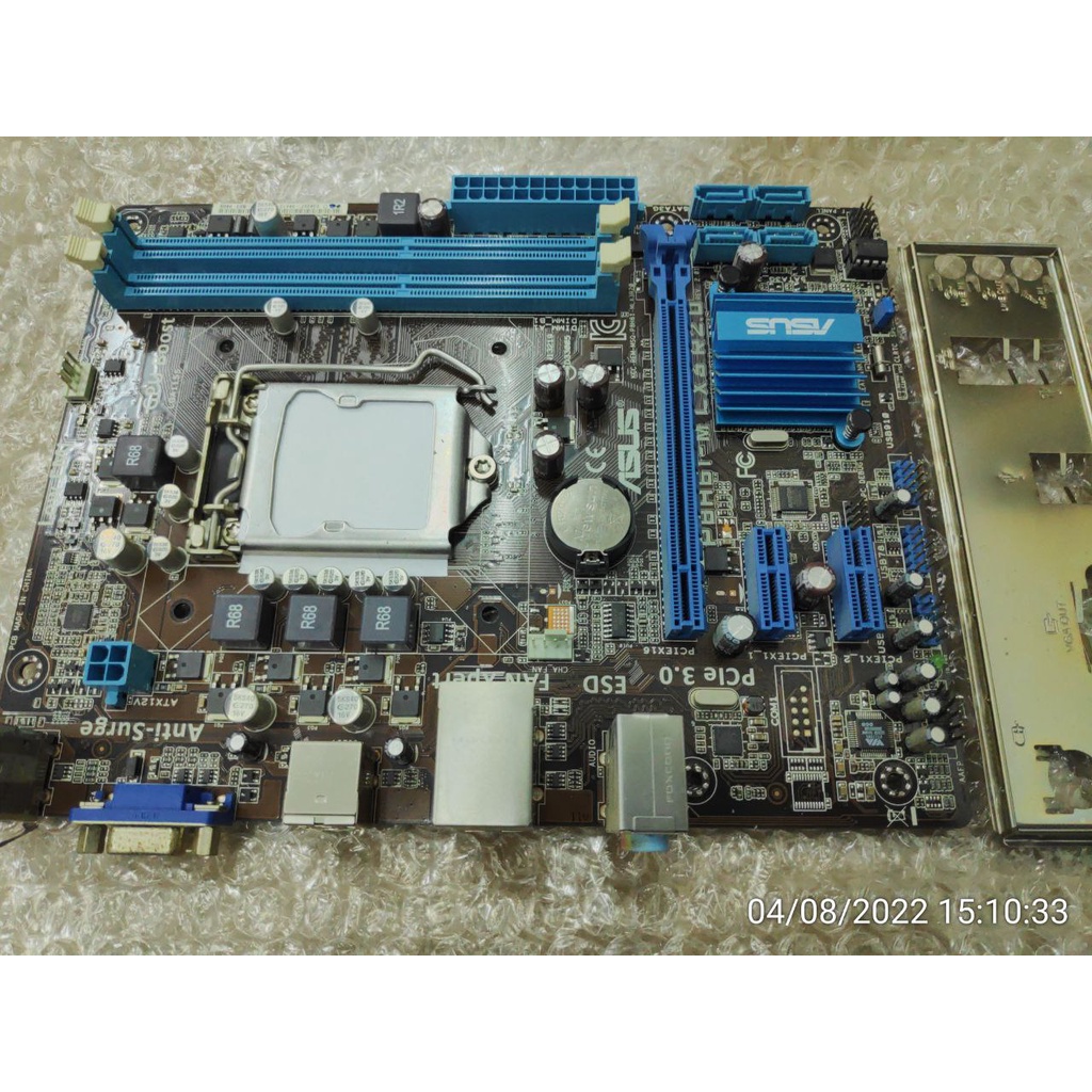Jual MAINBOARD 1155 H61 ASUS DDR3 H67 B75 MOTHERBOARD ASUS | Shopee ...