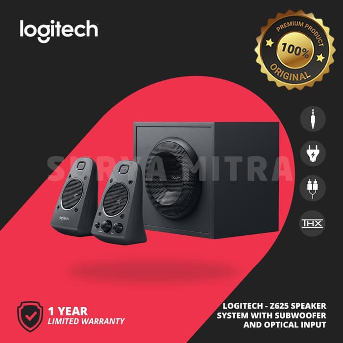 Jual Speaker 2.1 Logitech Z625 / Z 625 THX Certified | Shopee Indonesia