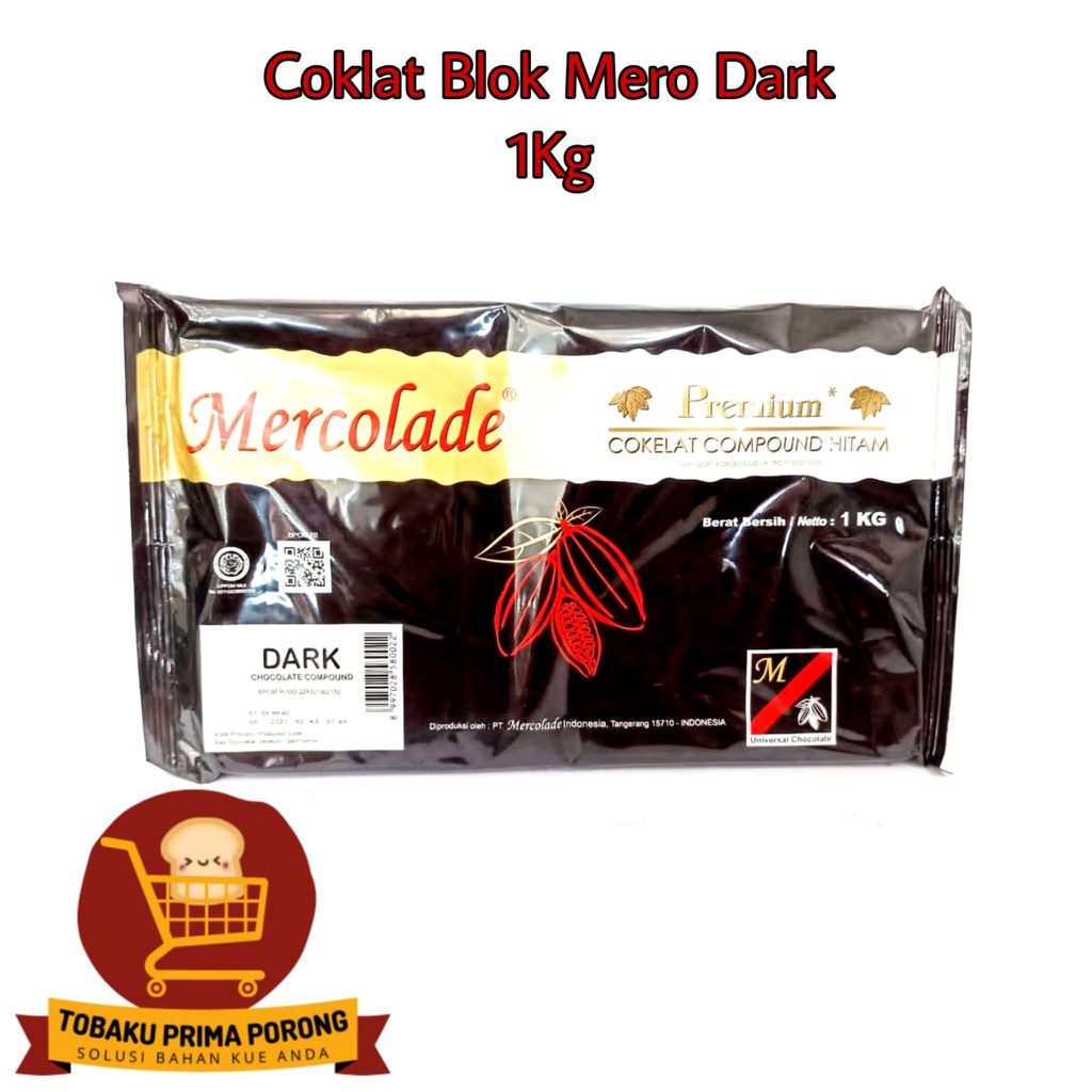 Jual COKLAT BLOK MERCOLADE DARK - 1 KG PREMIUM | Shopee Indonesia