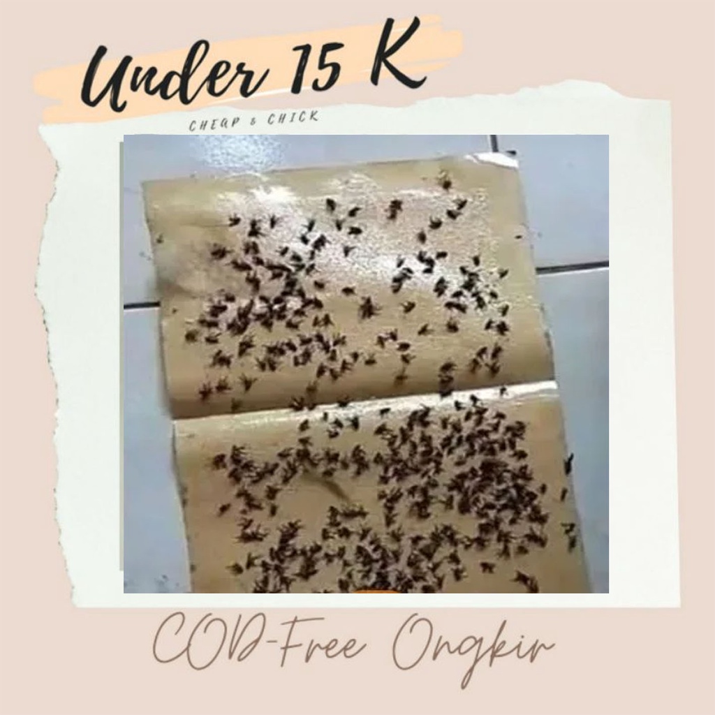 Jual Lem lalat - AC 327 - lem obat pembasmi lalat perekat kertas stick ...