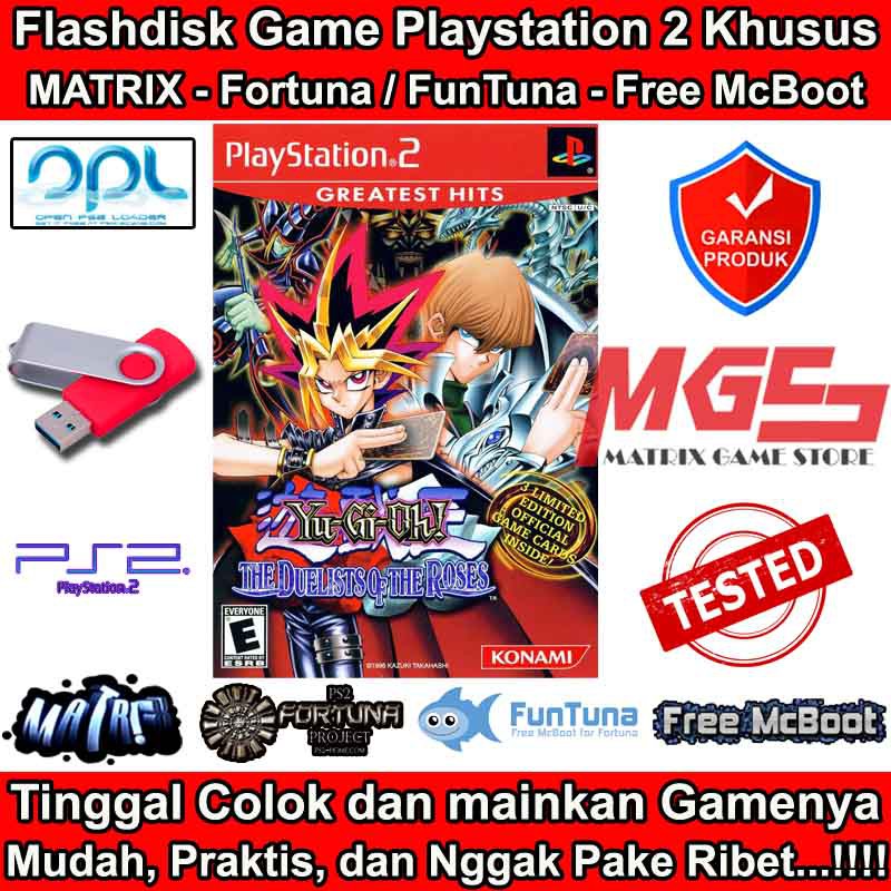 Jual Flashdisk Game PS2 PS 2 Yu-Gi-Oh! YuGiOh - The Duelists of the ...
