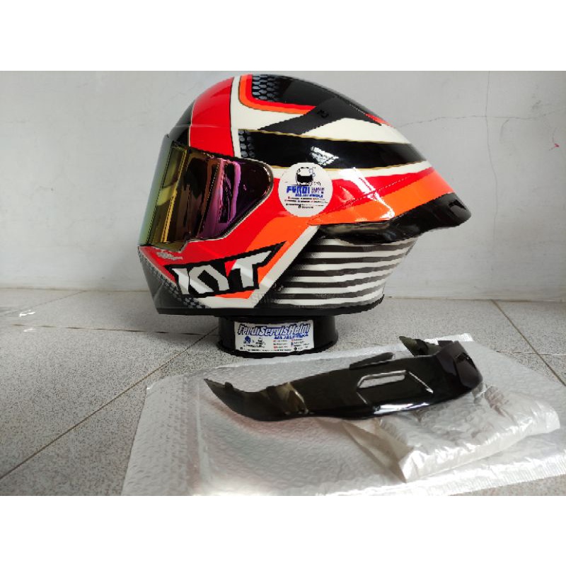 Jual Spoiler Kyt Tt Course smoke 3D | spoiler helm | spoiler Kyt ...