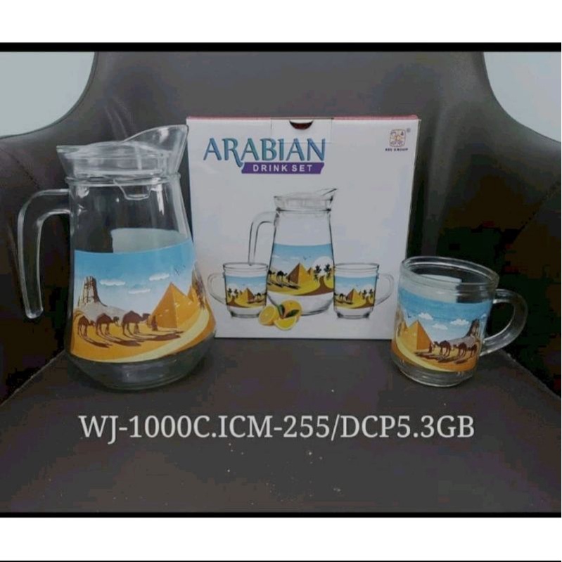 Jual Teko set beling kaca tipe Arabian (per set) | Shopee Indonesia