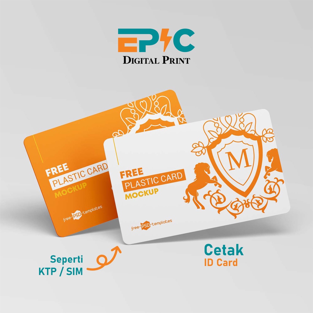 Jual Cetak ID Card / Kartu Pelajar / KTA | Shopee Indonesia