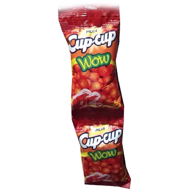 Jual CUP CUP WOW MERAH RENCENG 10X12GR JAJANAN JADUL | Shopee Indonesia