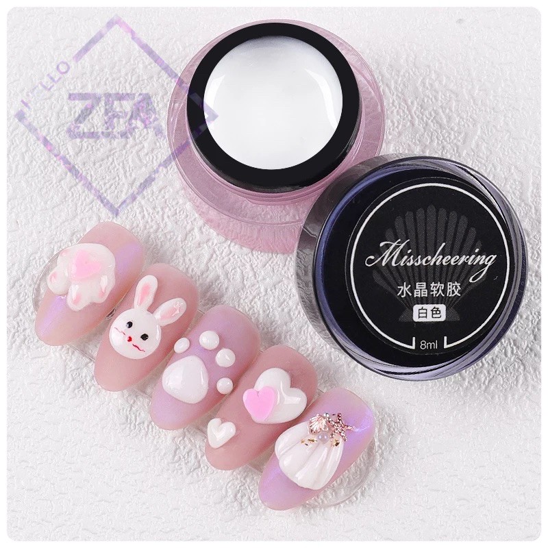 Jual Misscheering Carving Gel Polish Uv Nail 3D Universal PVC Solid Gel ...