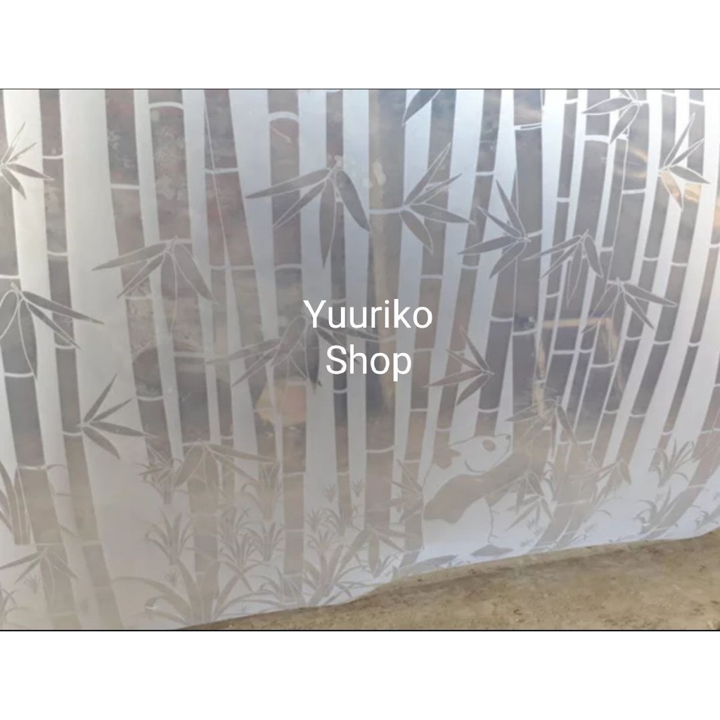 Jual Fiber Pagar Fiber Plat Fiber Tutup Pagar Fiber Motif Bambu dan ...