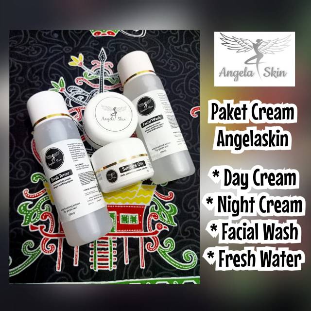 Jual Paket acne flek whitening angela skin | Shopee Indonesia