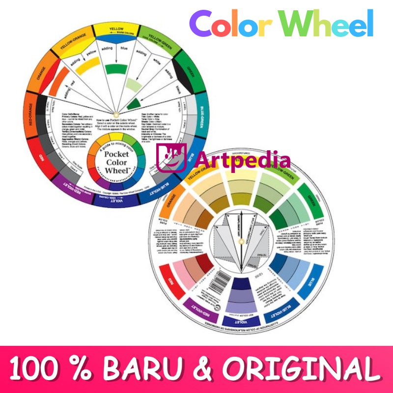 Jual Color Wheel Diameter 24cm - Cakra warna / Pocket Color Wheel Guide ...