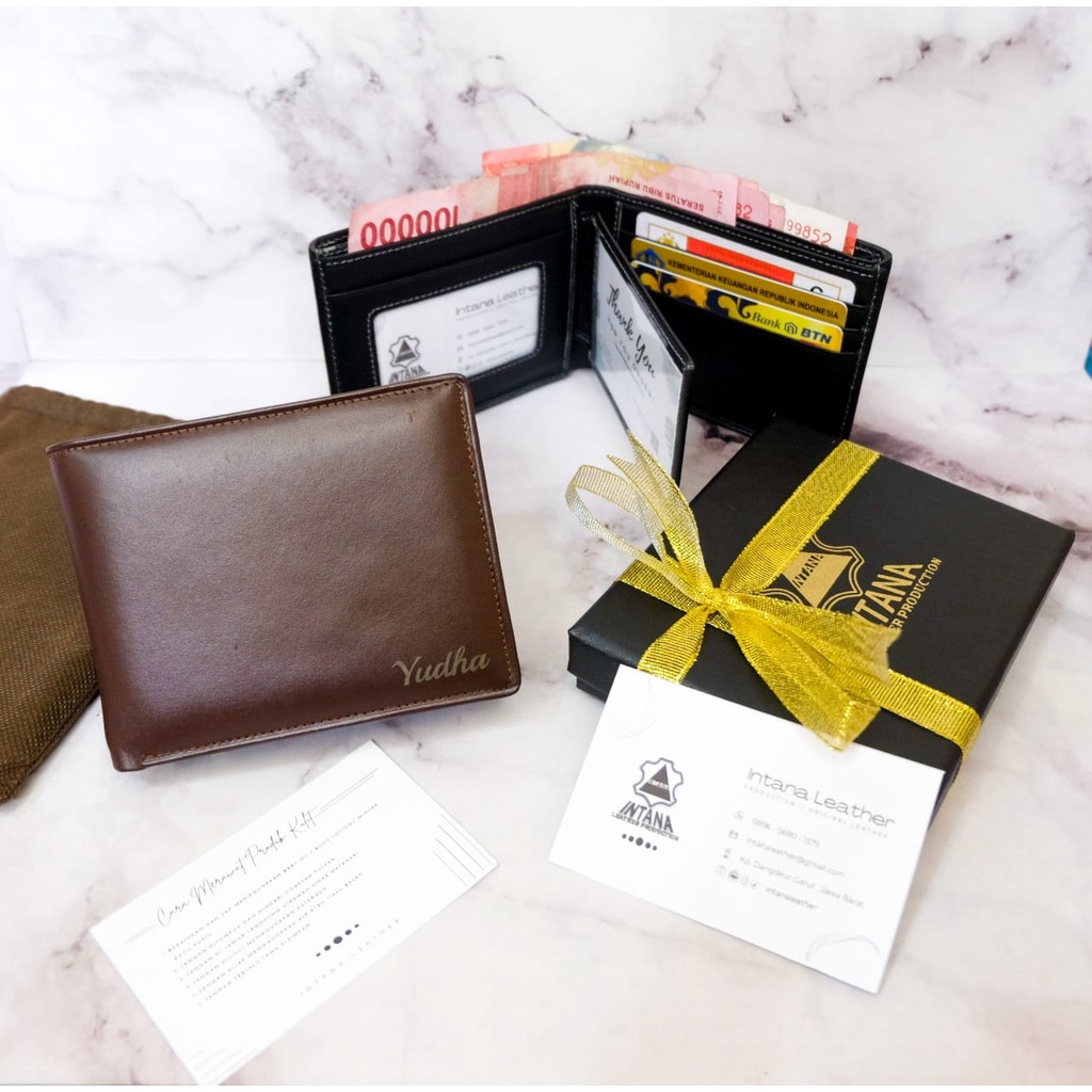 Jual DOMPET KULIT PRIA UKIR NAMA DOMPET KULIT CUSTOM DOMPET KULIT PRIA ...