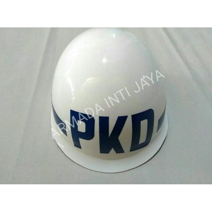 Jual Helm Pkd Putih L Helm Pkd Satpam L Helm Satpam | Helm Security Pkd ...
