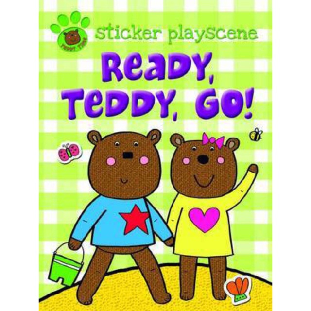 Jual Sticker Playscene READY, TEDDY, GO! | Shopee Indonesia