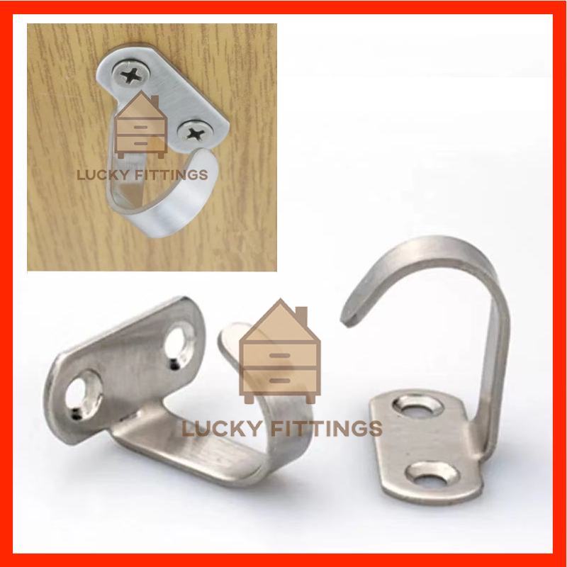Jual Gantungan Stainless Baju Dinding Tembok Kait Cantolan Hook Kapstok ...