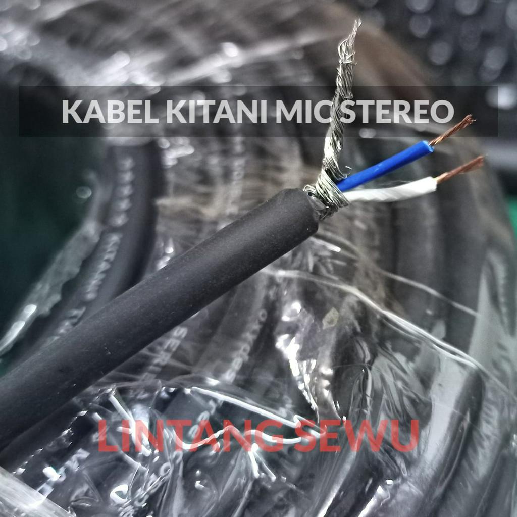 Jual KABEL JEK AKAI 6.5MM TO DUAL RCA GOLD 0.5 METER | Shopee Indonesia