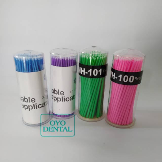 Jual Dental microbrush aplikator / micro brush applicator brush mikro ...