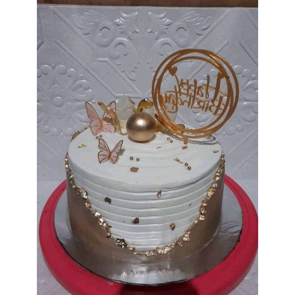 Jual Cake Tart HBD/Anniversary/Wedding dst | Shopee Indonesia