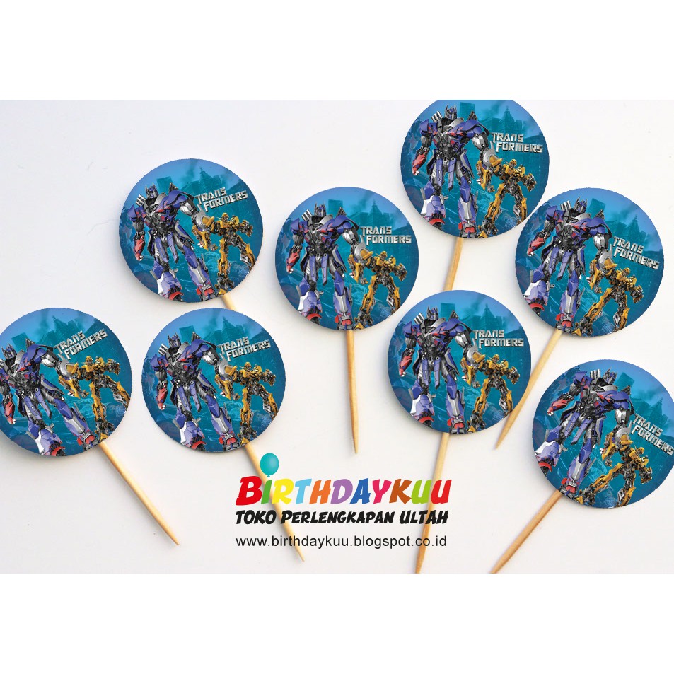 Jual Topper Transformer Perlengkapan Ulang Tahun | Shopee Indonesia