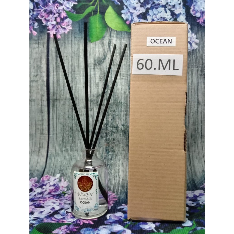 Jual Reed Diffuser 60 Ml Aromatherapy Pewangi Ruangan Aroma Terapi ...