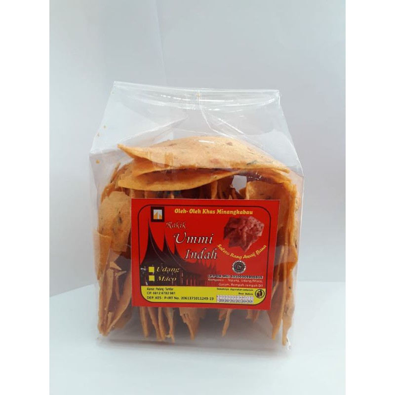 Jual rakik ummi indah / peyek ikan / peyek udang | Shopee Indonesia