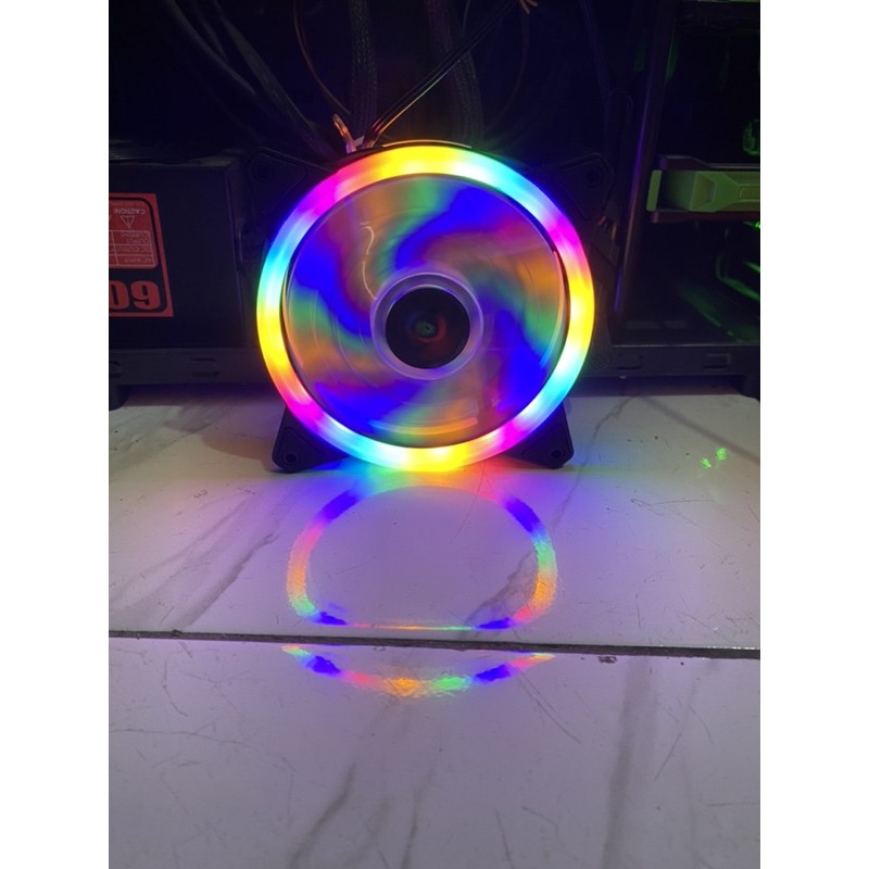Jual XBT Thunder RGB Auto Fan Casing 12CM Double RING LED - Fan Case XB ...