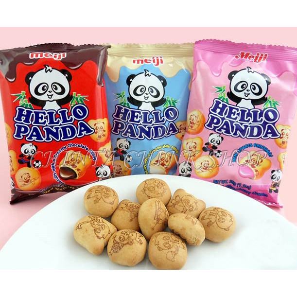 Jual Hello Panda Meiji Pack Ekonomis Isi 10 Bungkus | Shopee Indonesia
