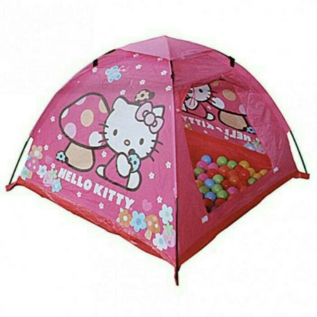 Jual Tenda Anak Motif Hello Kitty / Tenda Camping Anak | Shopee Indonesia