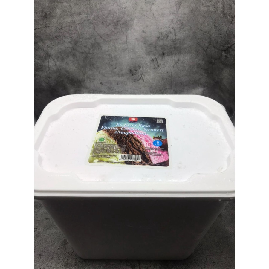 Jual Ice Cream Diamond 8L Neopolitan (3 rasa) | Shopee Indonesia