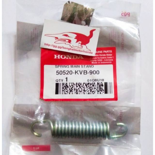 Jual Spring Main Stand Per Standar Tengah Motor Beat Vario Scoopy Spacy ...