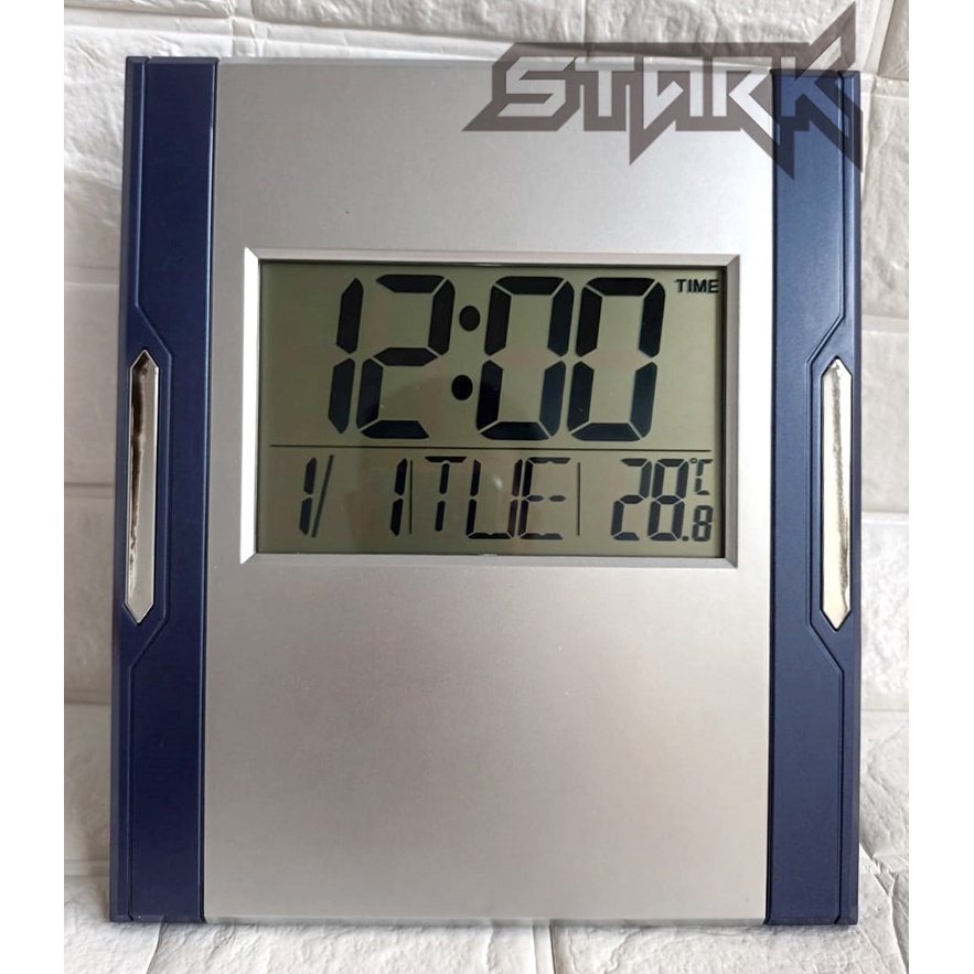 Jual 3886 Jam Dinding Digital - Jam Dinding Alarm Kalender - Layar ...