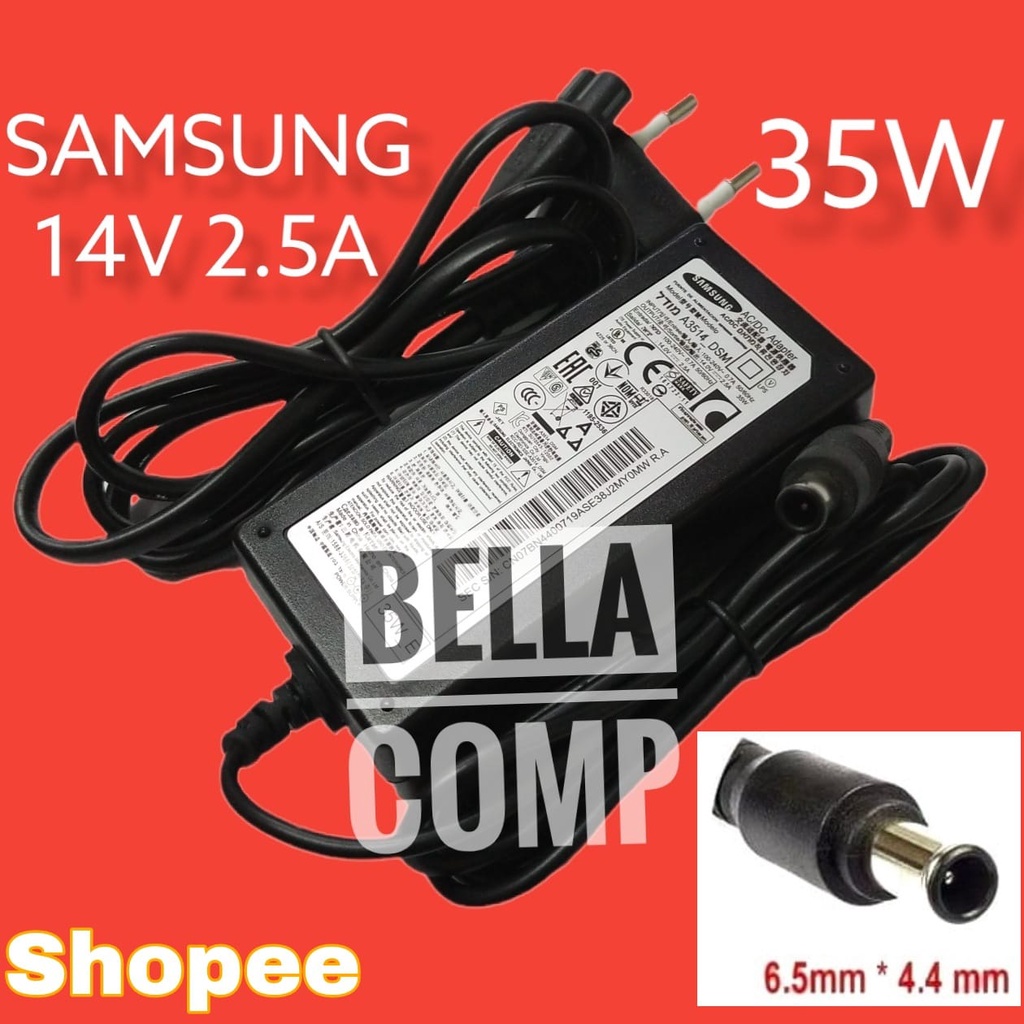 Jual ADAPTOR CHARGER TV LED LCD MONITOR SAMSUNG 14V 1.072A 14V 1.786A ...