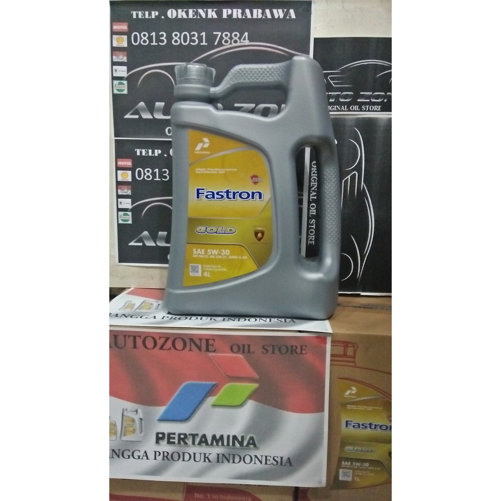 Jual Fastron Gold SAE 5W 30 | Shopee Indonesia